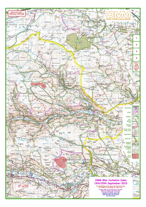 Blank maps for Swaledale weekend now available | nymbo : north ...