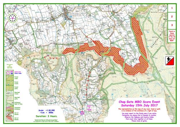Cleveland Hills map ready for you to review | nymbo : north yorkshire ...