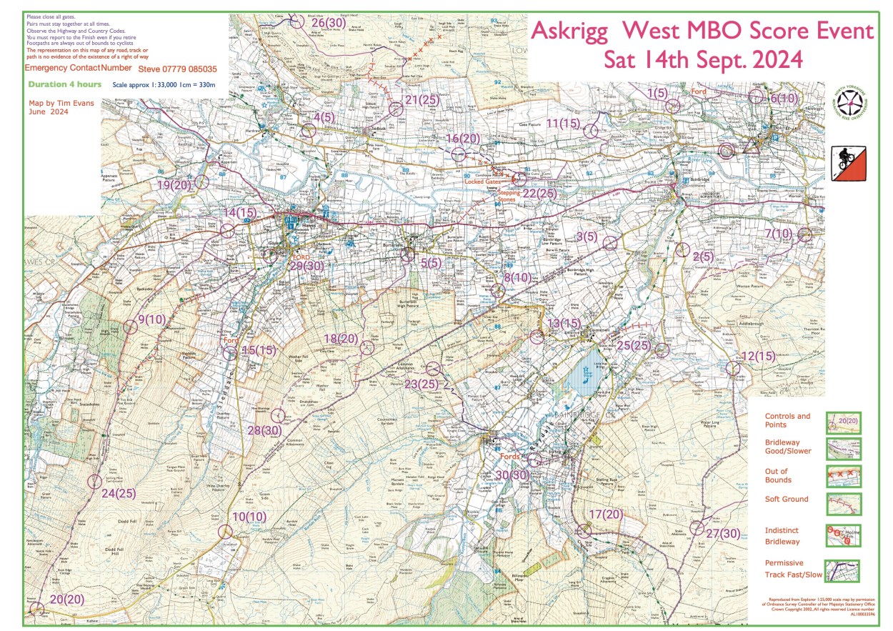 nymbo : north yorkshire mountain bike orienteers | mountain bike ...